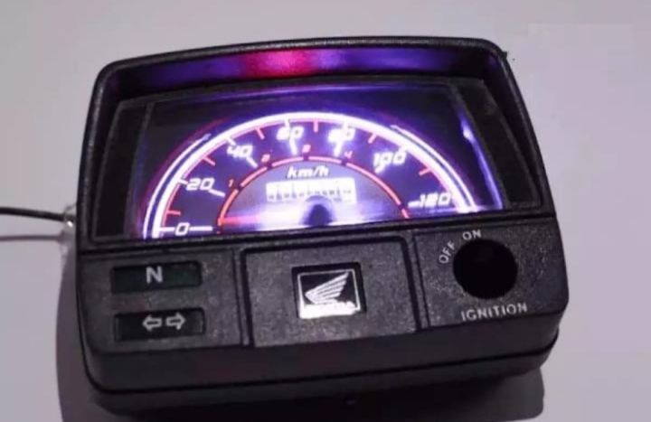 motorcycle Speedo meter with beautiful led lights for cd70 | Daraz.pk
