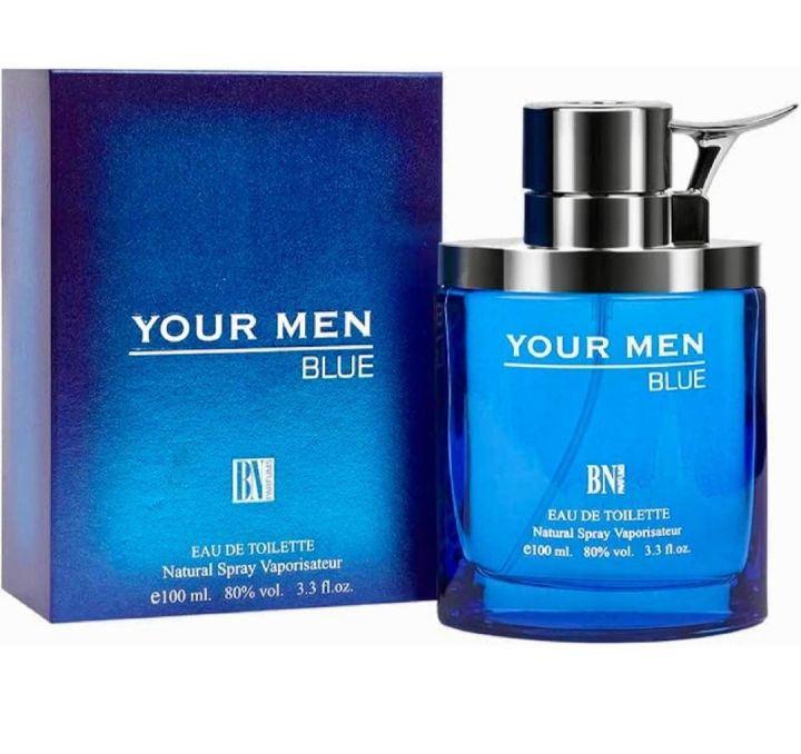 Your Men Blue Perfume 100ml - Parfums Prestige for Men - Eau de ...