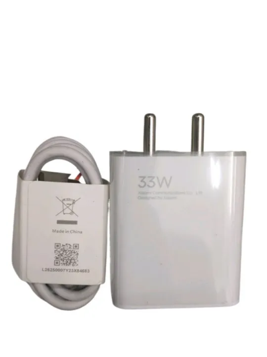 Mi Original 33 w charger with cable | Daraz.pk
