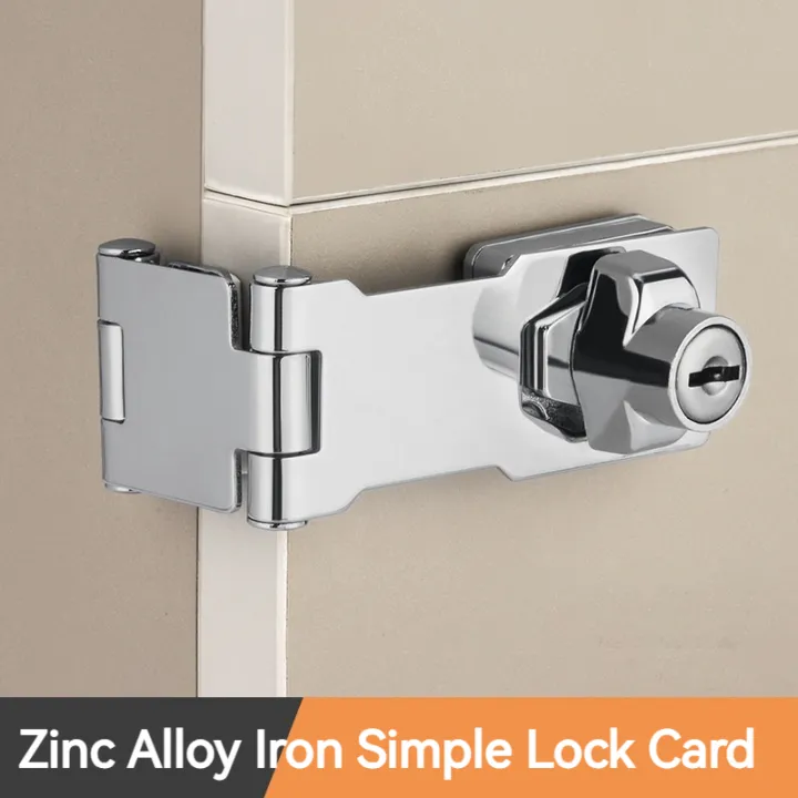 1/2PCS 3" Punch-free With Lock Drawer Locks Letter Box Locker Double ...