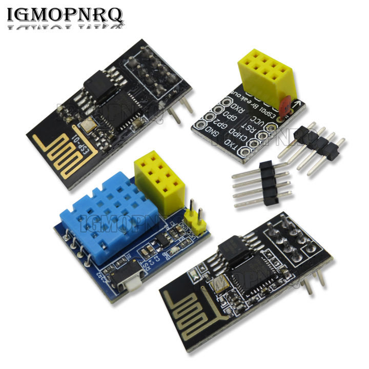 Esp 01s Esp8266 Esp 01 Dht11 Temperature Humidity Sensor Module Esp8266 Wifi Nodemcu Smart Home