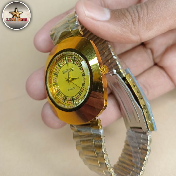 Latest Premium Watch For Mens Gold Colour | Daraz.pk