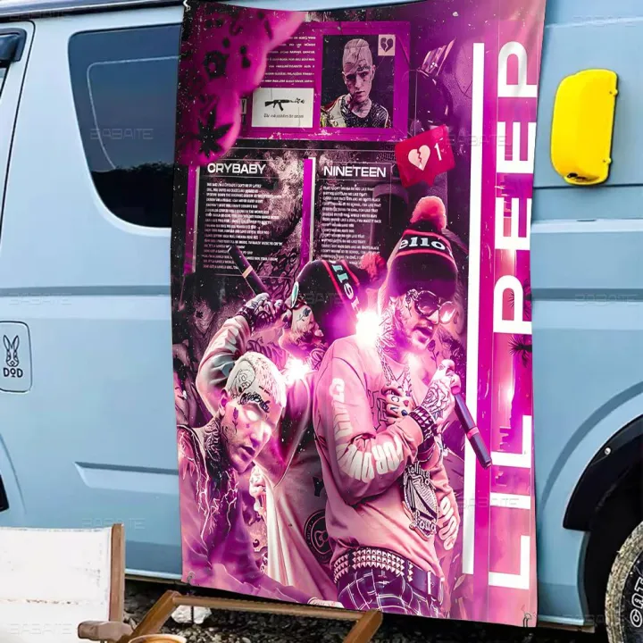 Hip Hop Rapper Lil Peep Large Size Shop Art Promotion Advertising Booth ...