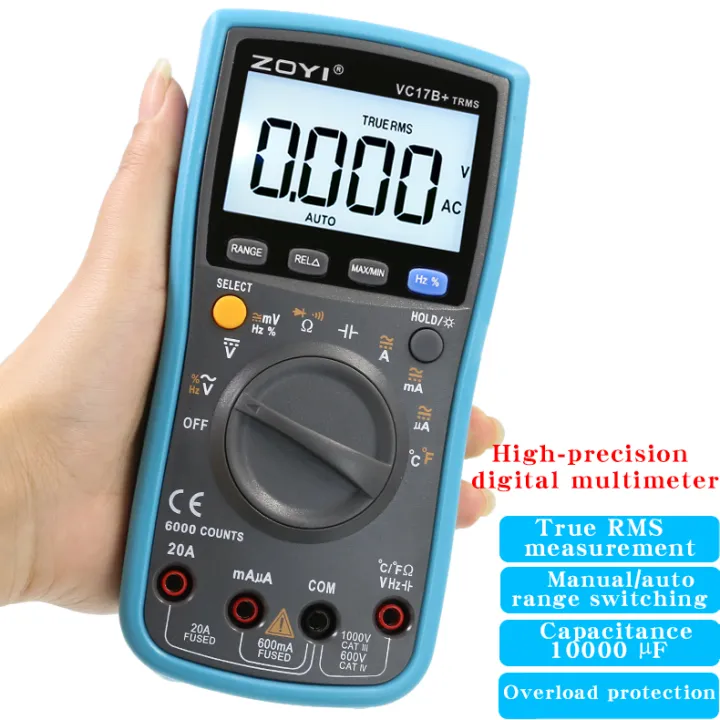 ZOYI ZT-17B+ is an electrical multimeter known for its high precision ...