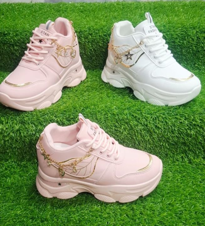 Girls Joggers High Sole | Daraz.pk