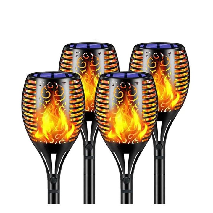 1 piece Solar LED flame Lights | LED Flickering Flame Torch Solar ...
