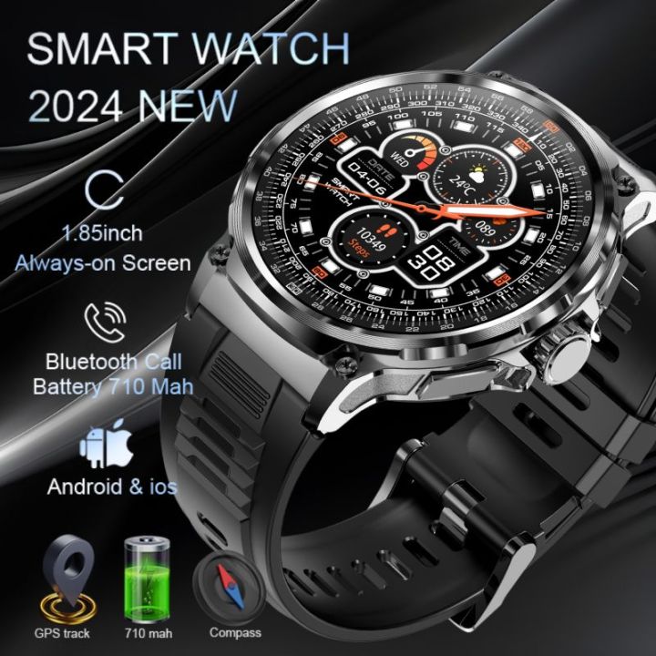 2025 New For Men And Women 710Mah Battery Smart Watch Men 1.85-Inch Ultra HD AMOLED Screen ...