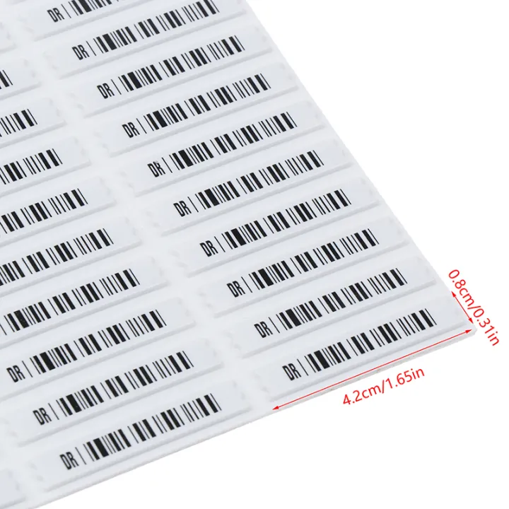 108 Pcs Acoustomagnetic Anti-theft Label Clothes Labels Stickiness ...