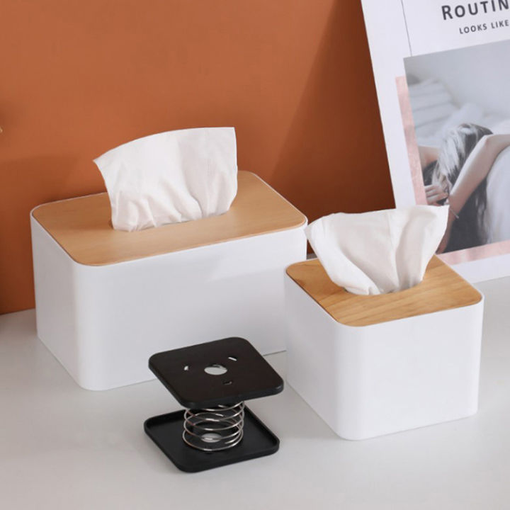 Paper Drawer Spring Holder Inside Tissue Box One Bottom Spring Tray ...