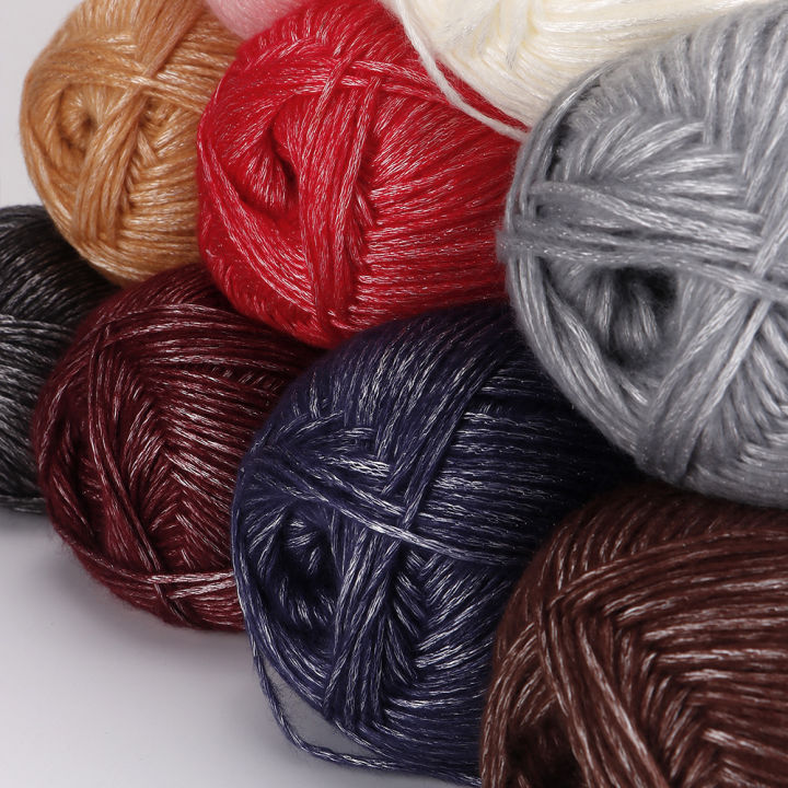 100g/Ball 325m QJH DIY Hand Knitting Yarn Crochet Needlework Thick Wool ...