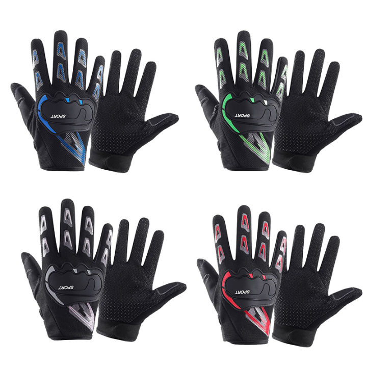 Motocross Racing Gloves Half Finger Downhill Mountain Bike MX MTB Motorbike Glove Summer Mens ...