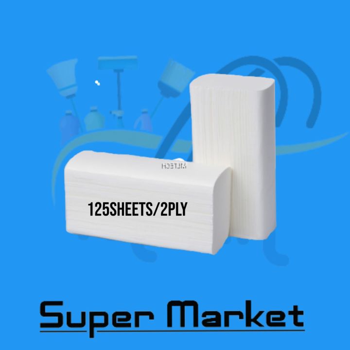 Hygiene Tissue paper Towels 250 sheets 2 ply (16 GSM) | Daraz.pk