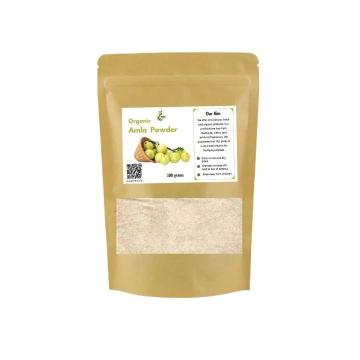 Organic Amla powder ( Indian gooseberry ) 100 grams 100% pure and ...