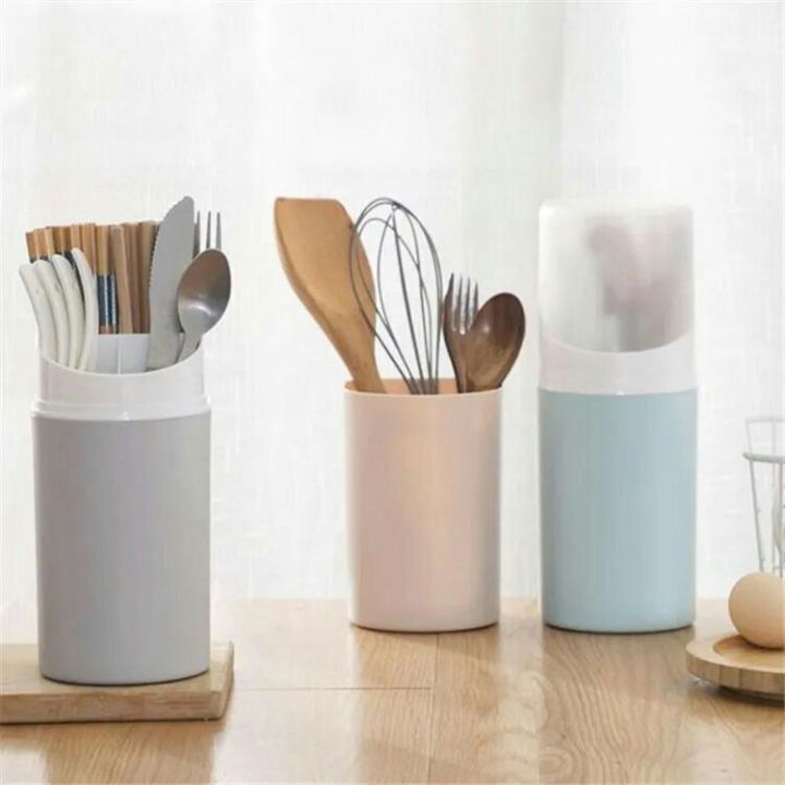 Cutlery holder with lid | Daraz.lk