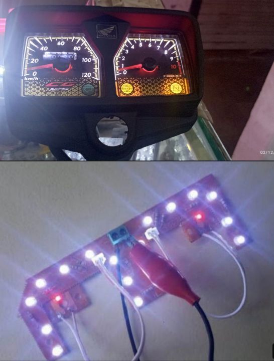 Speedo Meter Glowing kit led with needle For Honda CG125 | Daraz.pk