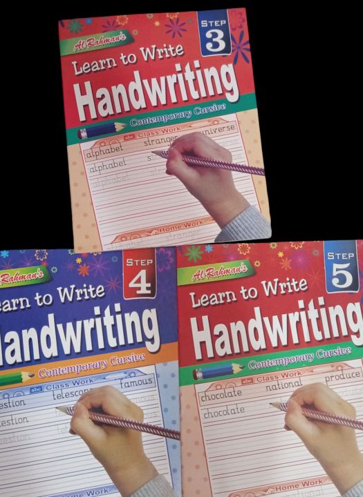 English contemporary cursive Handwriting practice Books for advance ...