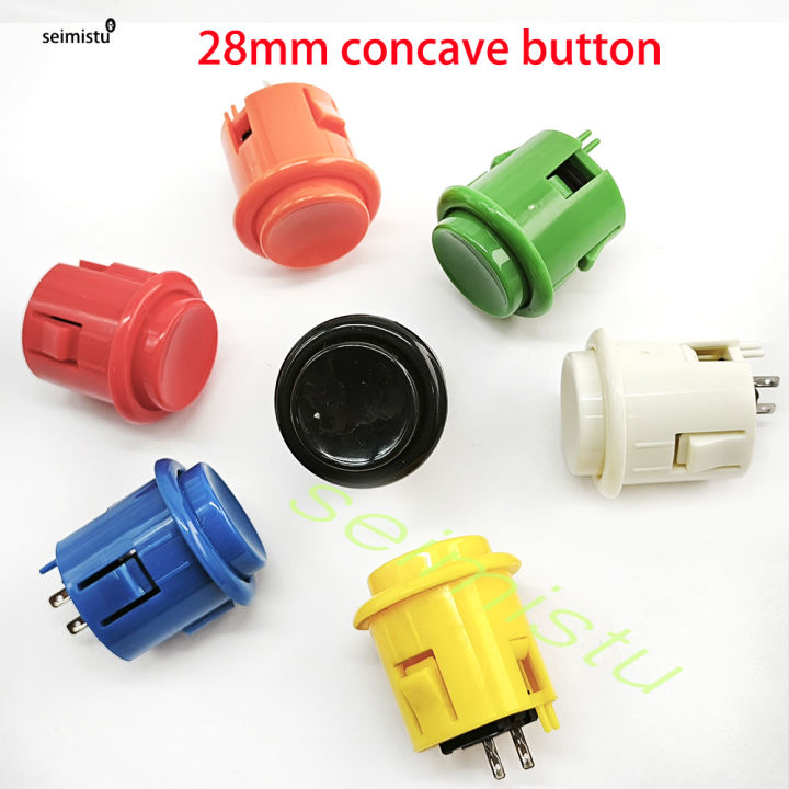 New 28mm Arcade Push Button Switch HAPP American Style Snk Neo Geo ...