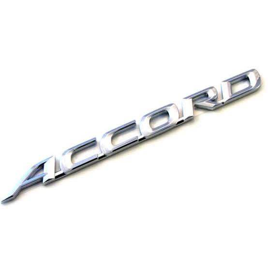 Honda Accord C17 C19 Rear Trunk Badge Emblem | Daraz.pk
