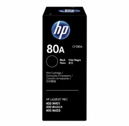 HP 80A Black Toner Cartridge – HP LaserJet Pro 400 M401 Series | Daraz.pk