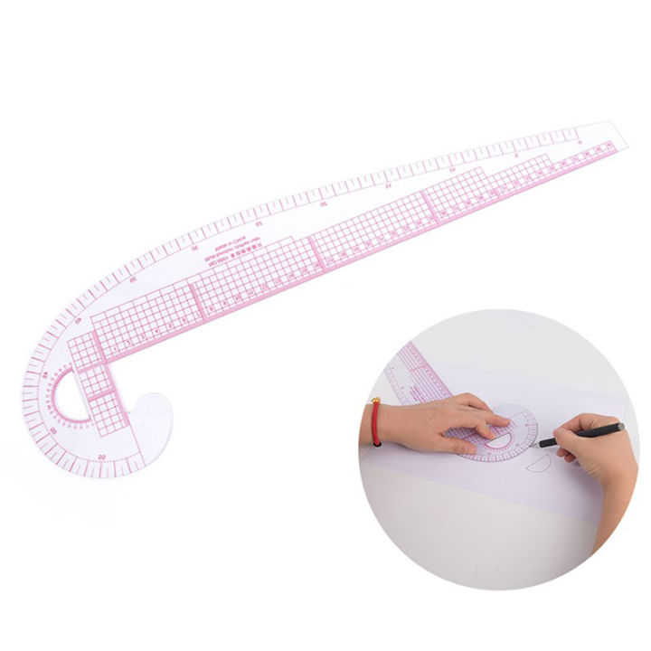 Multifunction 6501 Plastic French Curve Sewing Ruler Measure Tailor ...