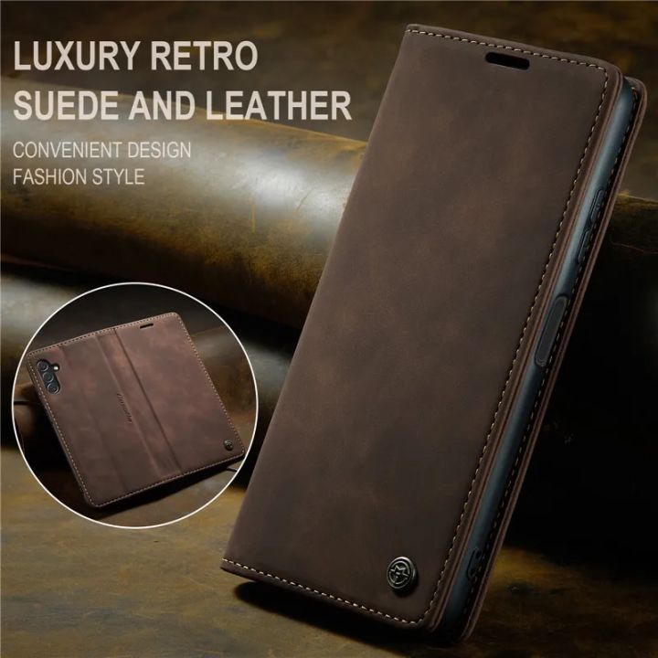 Light luxury Leather Phone Case For Samsung Galaxy A55 A35 A25 A15 A05S A73 A72 A54 A53 A52 4G ...