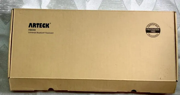 ARTECK HB098 Ultra-Slim Bluetooth Keyboard iOS Android Windows - NEW ...