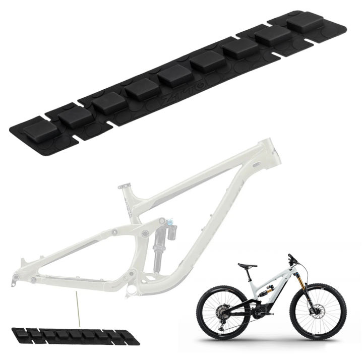 Silicone Bicycle Chainstay Protector Pad Chain Protection Sticker ...