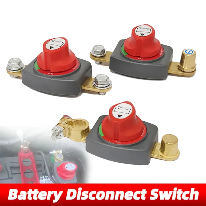 12-48V Battery Disconnect Switch, On/Off Battery Isolator Power Cut ...