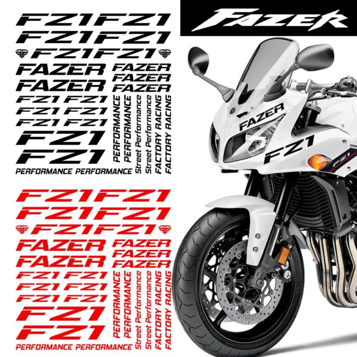 For Yamaha FAZER FZ1 600 1000 Reflective Motorcycle Stickers Motor Bike ...
