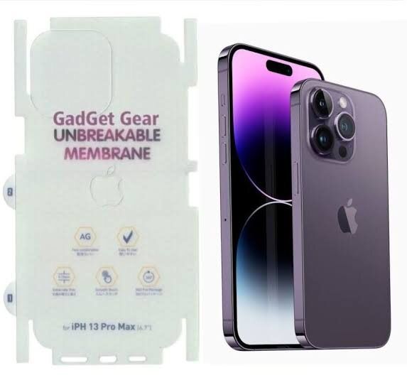 iPhone 7/8 plus to 15 pro max unbreakable membrane sheet with Apple ...