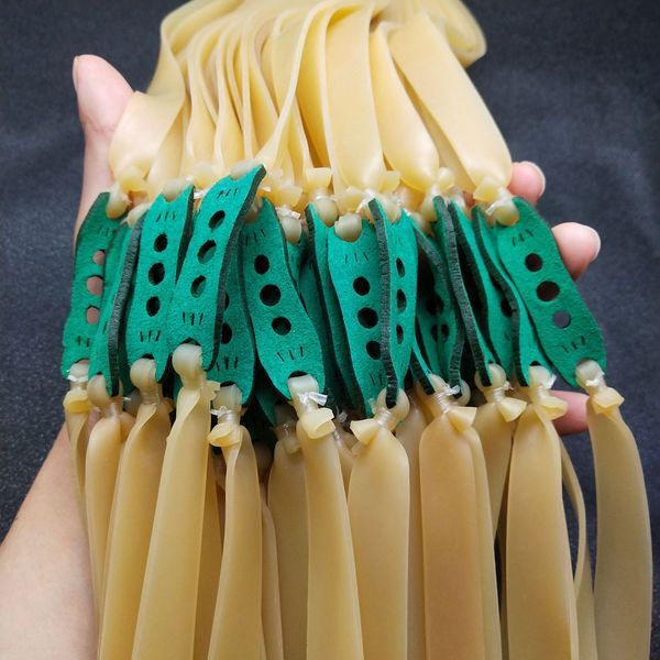 4 Pcs 1.2mm Powerful Elastic Flat Rubber Band For Outdoor Sports ...