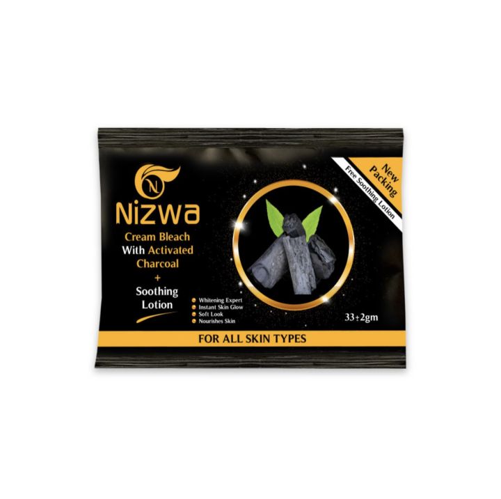 Pack Of 5 Sachets Deal Bleach Cream Sachet Pack With Activated Charcoal ...