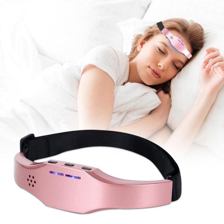 Release Stress Sleep Therapy Device Electric Head Massager Sleeping ...