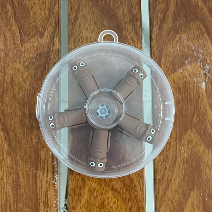 Italian Brainrot Tung Fidget Spinner Chain Toy Deformed Antistress Hand ...