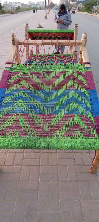 Traditional Handcrafted charpai(COT) | Daraz.pk