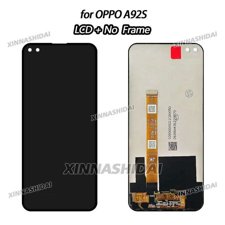 For Oppo A92S LCD Display Screen Touch Panel Digitizer Replacement ...