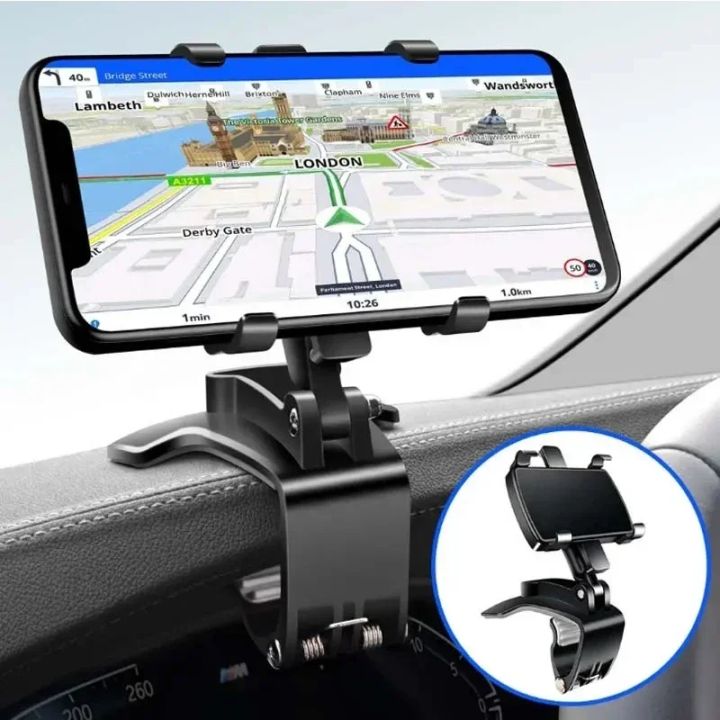 1PC Universal 360 Degree Rotation Car Dashboard Smartphone Bracket Car ...