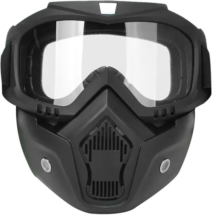 Face Helmet Mask for Bike Riders with Glasses | Anti Dust Masks for ...