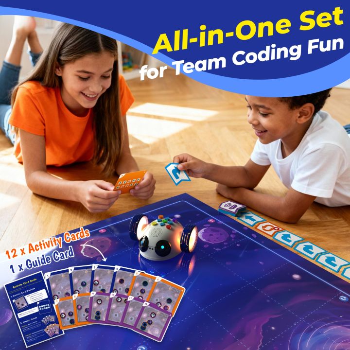 Apitor Mini Robot Wheels Dual Coding Robot APP Remote Control Ages 5 ...