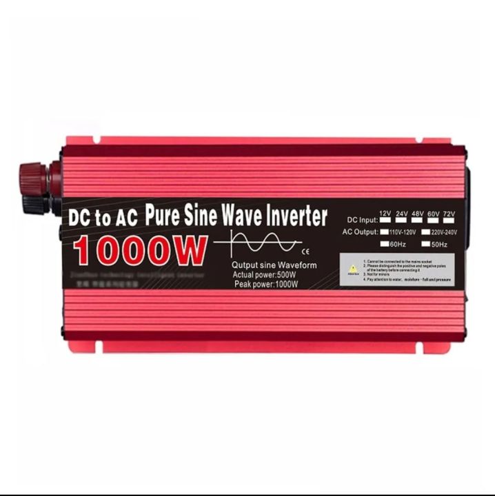 inverter pure sine wave 1000w 12v | Daraz.lk