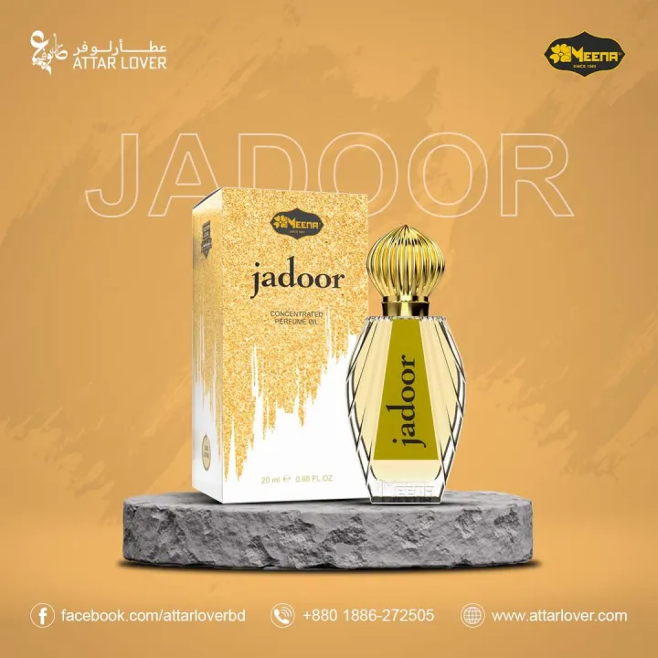 Meena Jadoor Concentated Perfume Oil-Made in India-Non Alcoholic-20ml ...