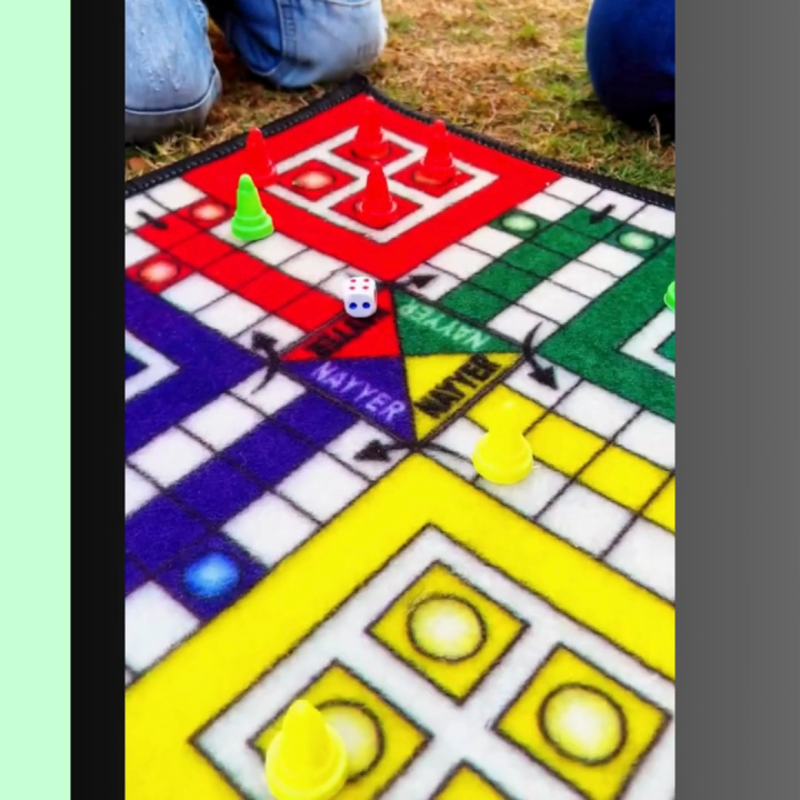 Carpet Ludo Board Game for Kids & Adults | Best Quality Soft Fabric Mat ...