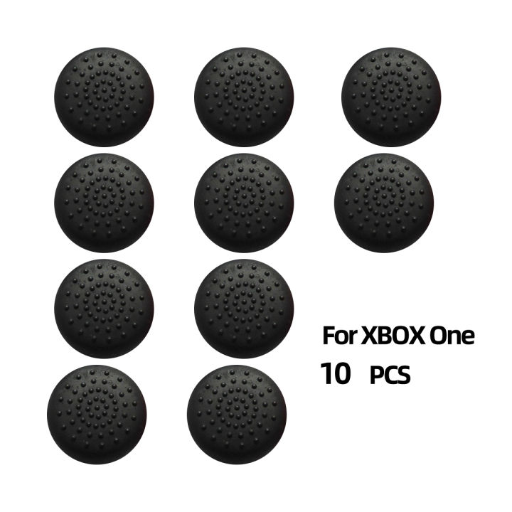 10PCS TPU Silicone Thumstick Grip Cap For xbox one Thumb Stick ...