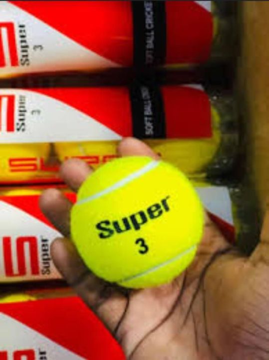 Super 3 Cricket Ball ( 1 ball ) | Daraz.lk