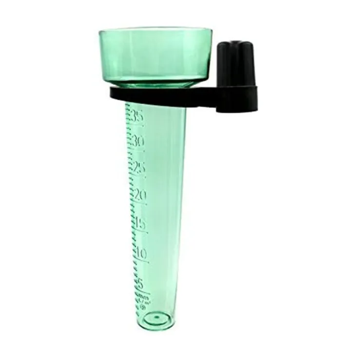 35mm Rain Gauge Rainwater Meter Polystyrene Water Rain Measurement Tool ...