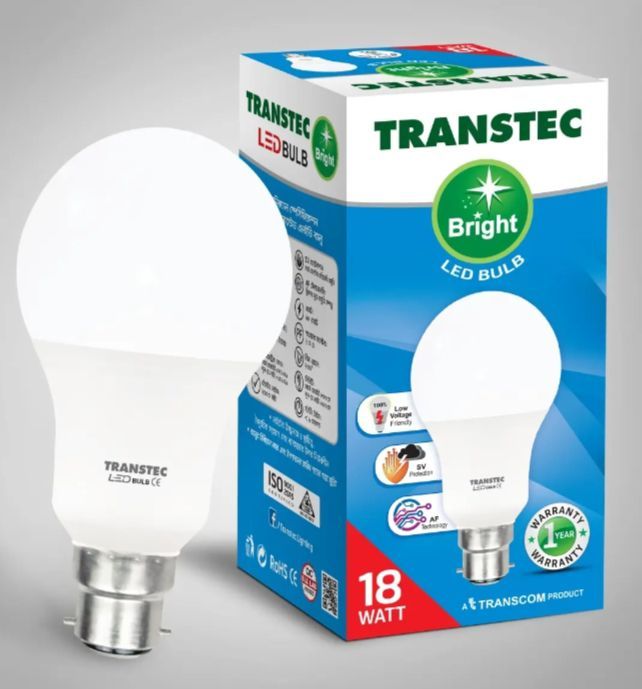 Transtec Led Bulb 18w (WARM COLOR) | Daraz.com.bd