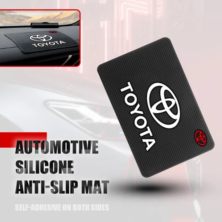 Car Non Slip Silicone Mat Car Interior Dashboard Phone Sticky Pad For ...