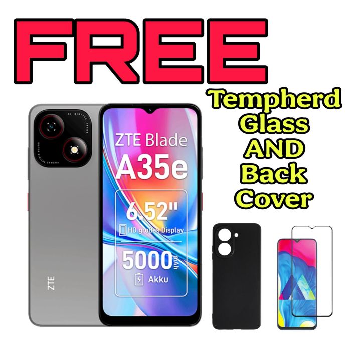 ZTE A35e 2+2 4GB Ram 32GB Rom 1Year Singer Waranty TRCSL Approwed Smart ...