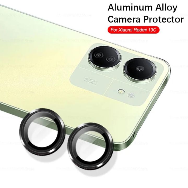 Redmi 13C Camera Lens Protector Rings Premium Camera Tempered Glass For ...