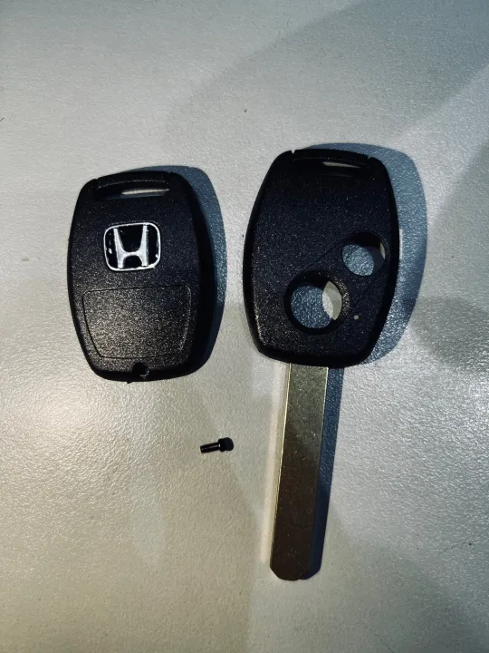 Honda Car Key Shell 2 Button with uncut Blade for Honda City Civic ...